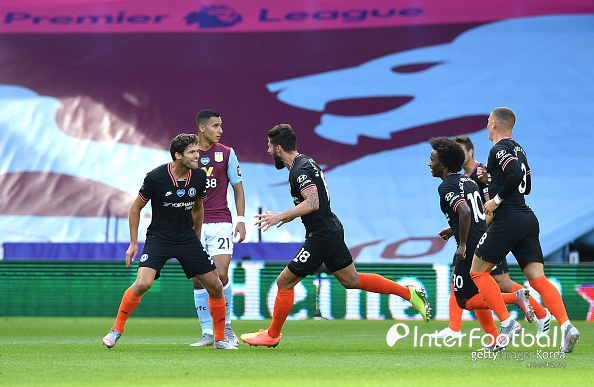 [EPL 리뷰] '풀리시치-지루 연속골' 첼시, A.빌라에 2-1 역전승...'4위 유지' : zum 뉴스