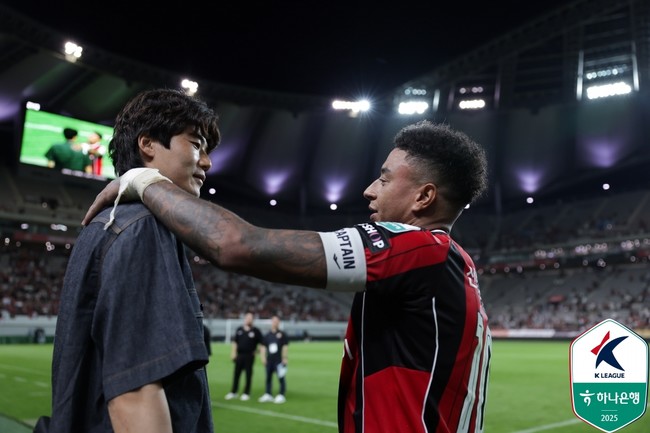 ACL과 프로축구 K리그 | [K리그1 라이브] 린가드가 기성용에게 건네는 메시지…`어딜 가든 서울의 레전드로 남을 거야` : ZUM 뉴스