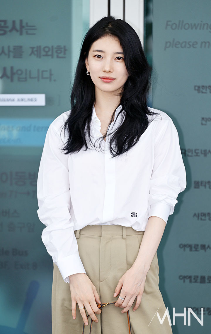 MHN스포츠 `스타블링Shot` | [포토] 수지 `기본템만 입어도 빛이나` : ZUM 뉴스