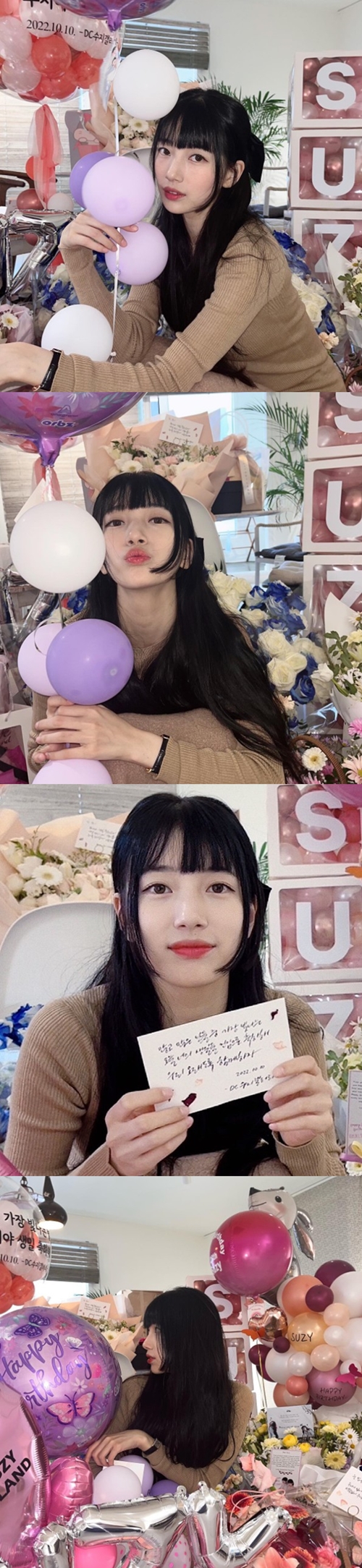 [연재] 매일경제 `똑똑SNS` | ‘생일’ 수지, 처피뱅으로 더 완벽해진 인형 미모 [똑똑SNS] : ZUM 뉴스