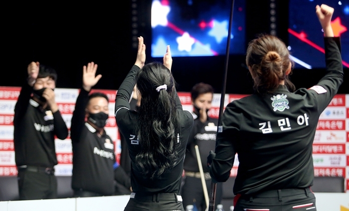 생생 당구 현장 | NH농협카드, PBA 팀리그 6연승 질주...후기리그 ‘선두’ : ZUM 뉴스