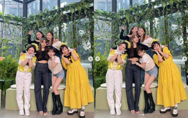 [연재] OSEN `★SHOT!` | `급찐급빠` 윤은혜가 납작배를?..WSG워너비 확신의 센터 비주얼 [★SHOT!] : ZUM 뉴스