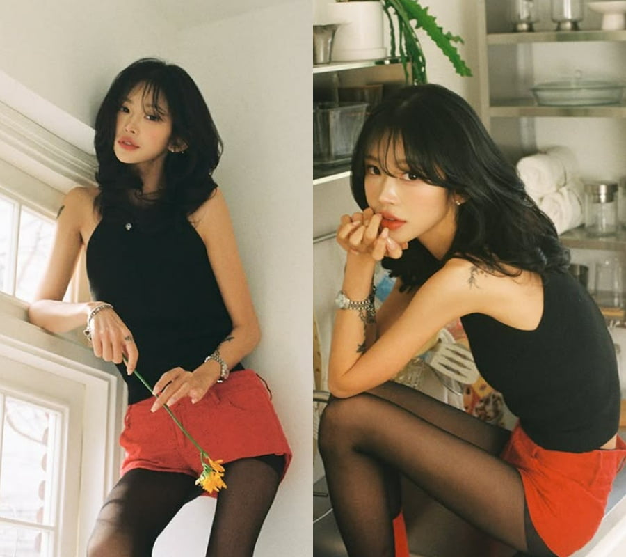 인`스타`그램 세상 | `44kg` 최준희, 가시 같은 몸 만족하나…핫팬츠도 커 보이게 만들어 : ZUM 뉴스